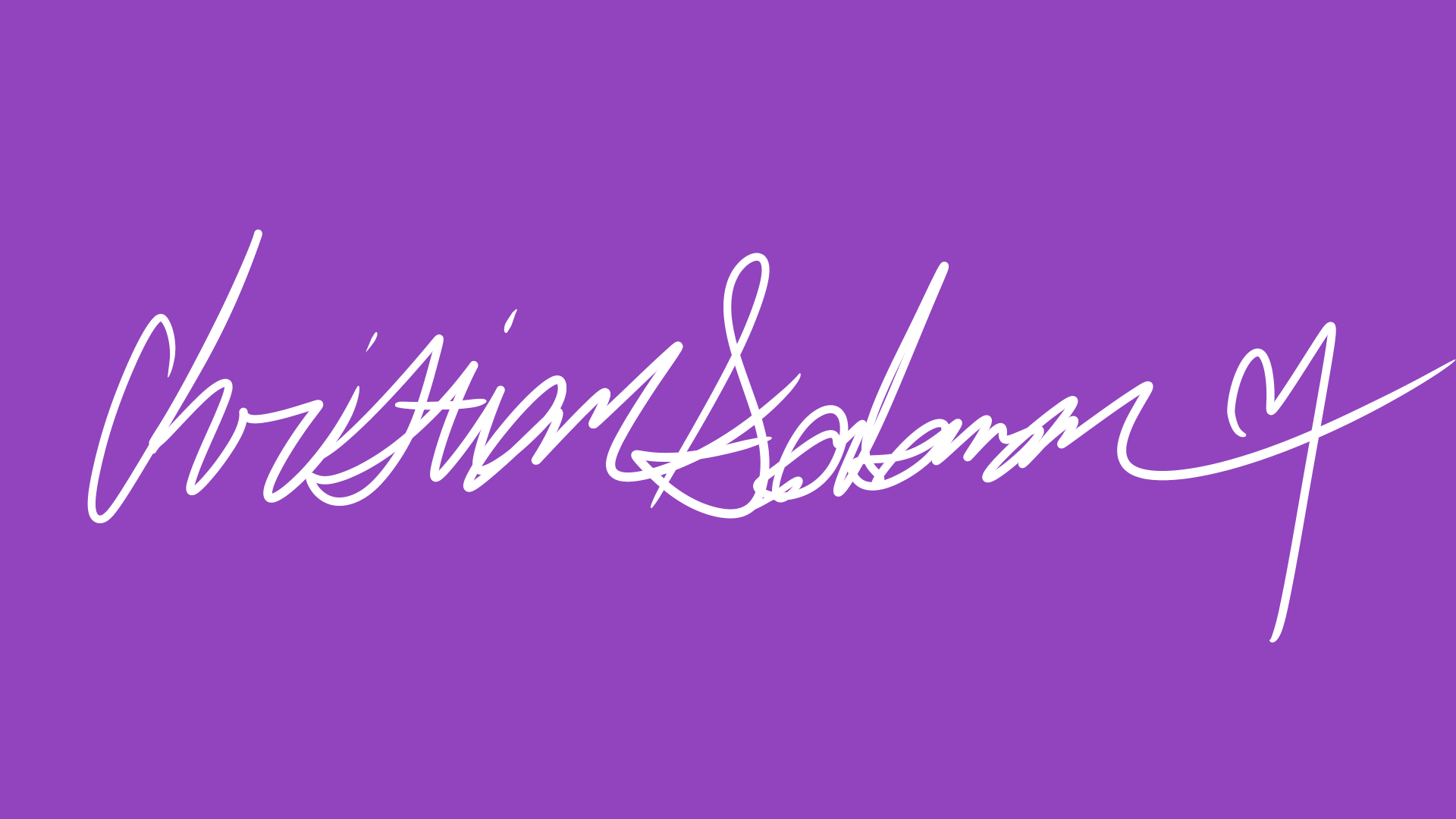 Home - Christian Solomon